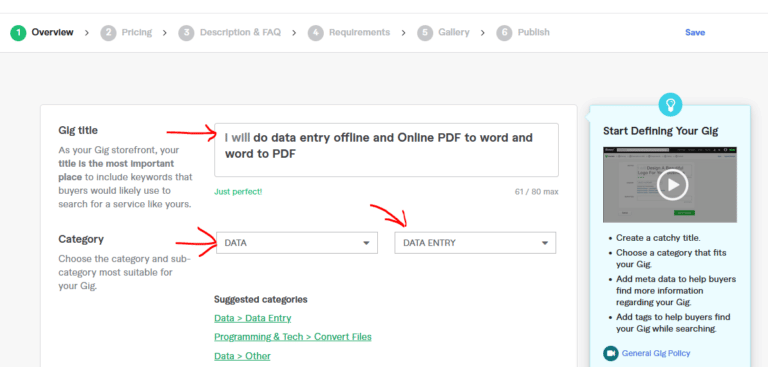 How can do best create gig on Fiverr 2022 - Build your life in the ...